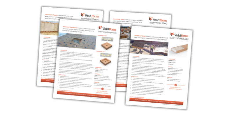 Download StormVoid Product Info Sheets to Accelerate the Approval ...